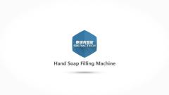 Automatic Hand Soap Filling Machine with Servo Piston Control and Anti-Foaming Liquid Filling System