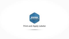 Print-and-Apply Labeler for cartons,boxes and bottles
