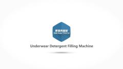 Automatic Underwear Disinfectant Detergent Filling Machine