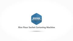 Automatic Rice Flour Sachet Horizontal Cartoning Machine