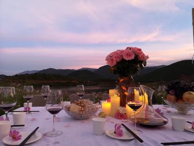 China 18m Diameter Transparent Wedding Geodesic Dome Tent With Linings for sale