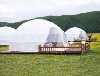 China Typical Structure Geodesic Dome Tents For Large Commercial Activities Camping Dome Tent for sale