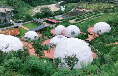 China Customized Practical Advertising Party Geodesic Dome Tent Heavy Duty Materials for sale