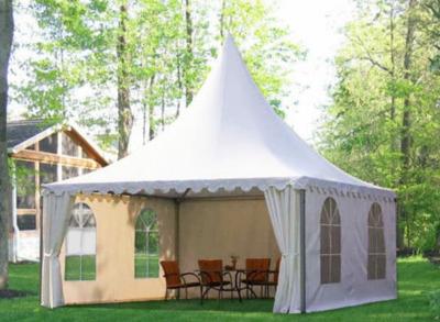 China 5x5m Party Promotional Exhibition Event Party Pagoda Canopy Tent Outdoor Wedding Tents for sale
