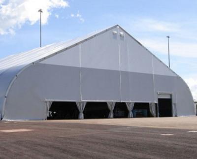 China Long Lifespan 18m Wide Portable Tfs Tents,Helicopter Hangar Tents For Hot Sale And Aluminium alloy T6061-T6 for sale