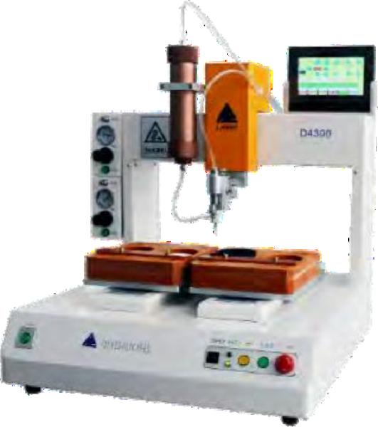 Quality Dual-platform dispensing machine High-Efficiency Dual Station Fluid & Adhesive Dispenser for sale