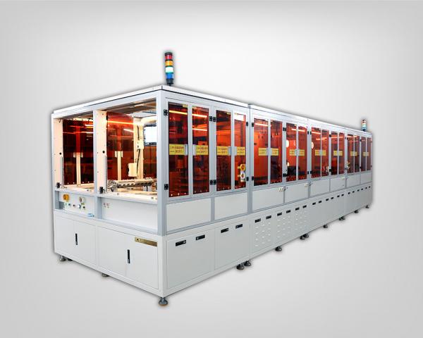 Quality Water-Based Adhesive Full Lamination Automatic Production Line  (Screen Lamination + Curing + Vacuum Lamination) for sale