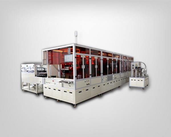 Quality Water-Based Adhesive Full Lamination Automatic Production Line  (Screen Lamination · Curing · Atmospheric Lamination) for sale