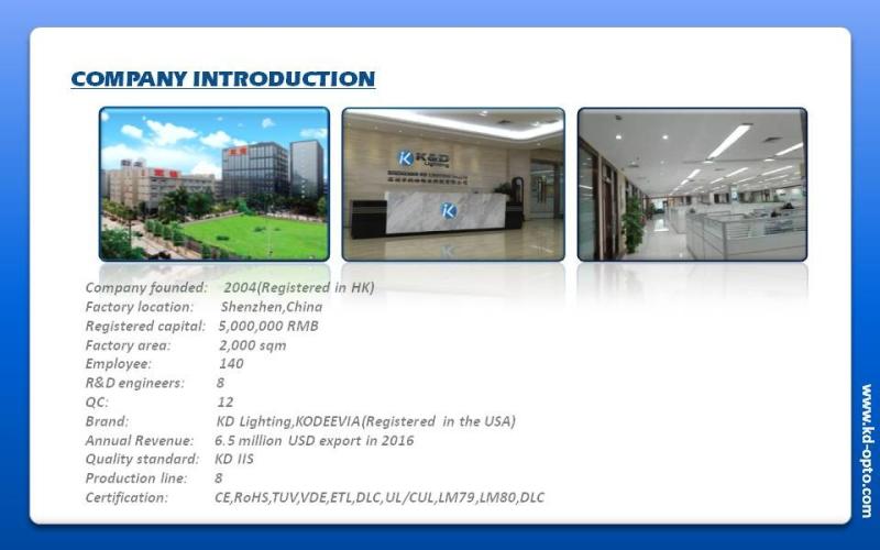 Fornitore cinese verificato - Shenzhen KD LIGHTING Co.,Ltd