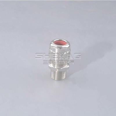 China Hot sales Industrial increased-safety brass/stainless steel materials unarmored cable glands IP68 SHBDM-15 for sale