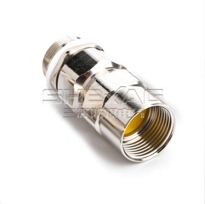 China SHBDM-5-6 brass,ss304,316 explosion-proof IP66 Metric,G,NPT armored cable gland for hazardous area male and femal thread for sale