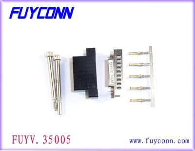 China Conector fêmea do alojamento do friso V.35 com metal Shell e fechamento dos parafusos à venda