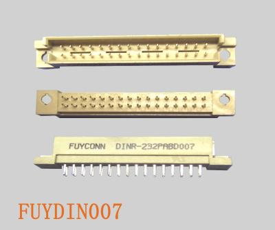 中国 2列2*16P 32Pinの男性PCBのコネクター縦PCB Eurocard DIN41612のコネクター 販売のため