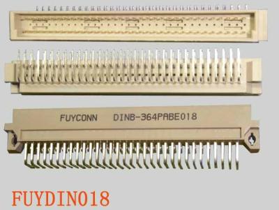 Cina 2 il PWB ad angolo retto del connettore di BACCANO 41612 di file 2x32P 64PIN tappa il connettore maschio di Eurocard in vendita