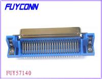 China PCB 36 Pin Centronics Connector Right Angle Female Plug 2.16mm Centerline for sale