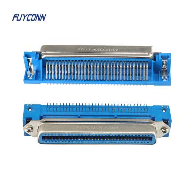 Китай Pin 64 ОКУНАЕТ Centronics PCB разъем-розетки прямоугольный с замком доски продается