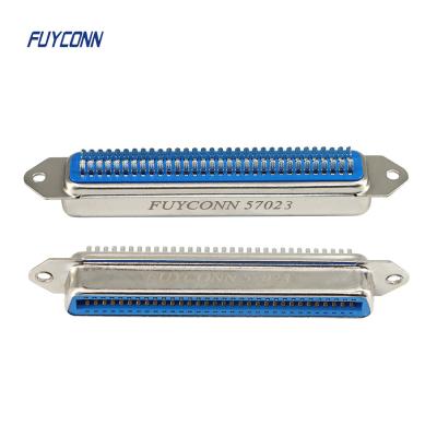 China 64 Pin Parallel Centronics Connector Champ einfache Art Lötmittel-Schalen-Frau zu verkaufen