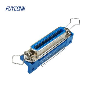 Cina Connettore centronics femminile ad angolo retto 14pin 24pin 36pin 50pin 64pin del PWB in vendita