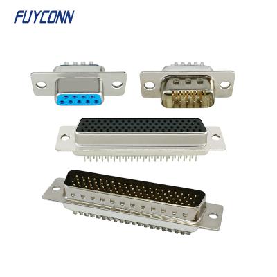 Cina Femmina diritta della tazza della lega per saldatura del PWB/connettore 9Pin 15Pin 25Pin 37Pin 78Pin del maschio D SOTTO in vendita