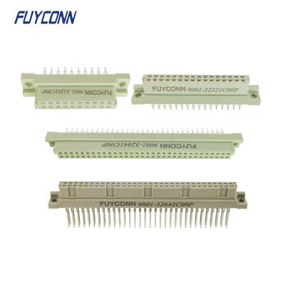 Cina 2 file sollecitano Pin Eurocard Connector, il connettore femminile DIN41612 di 20pin 32pin 64pin in vendita