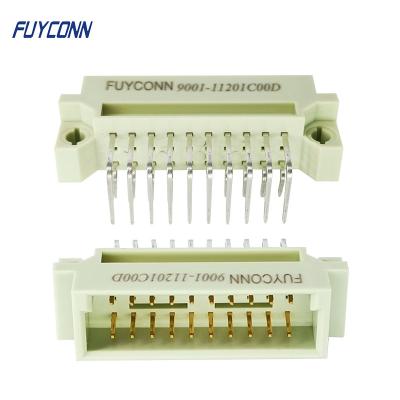 中国 3Rows R/A 41612のコネクターの男性90度直角PCB Eurocard 販売のため