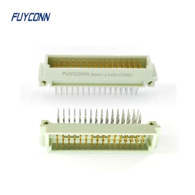中国 3Rows R/A 41612のコネクターの男性90度直角PCB Eurocard 販売のため