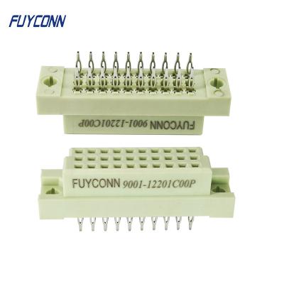 Cina Un fermaglio diritto di 3 file, euro connettore 30pin 48pin 96pin di stile in vendita