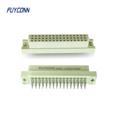Cina Un fermaglio diritto di 3 file, euro connettore 30pin 48pin 96pin di stile in vendita