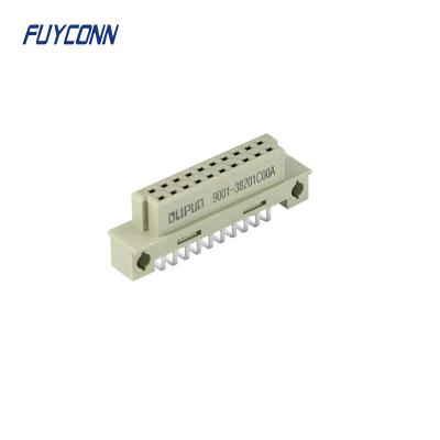 Cina PWB ad angolo retto femminile del connettore 2x10P 20pin di 220S DIN41612 in vendita