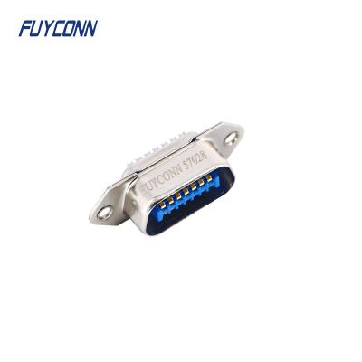 Cina tipo maschio 57 passo del connettore di Centronic della lega per saldatura 14pin di serie 2.16mm in vendita