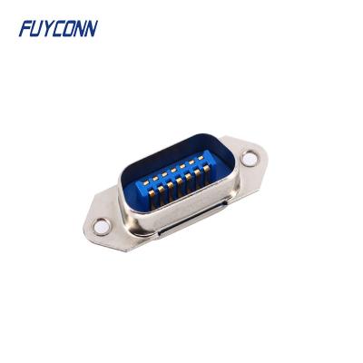 Cina tipo maschio 57 passo del connettore di Centronic della lega per saldatura 14pin di serie 2.16mm in vendita