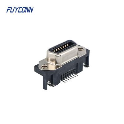 Cina Connettore femminile ad angolo retto centronics 50pin 36pin 24pin 14pin di basso profilo del PWB in vendita
