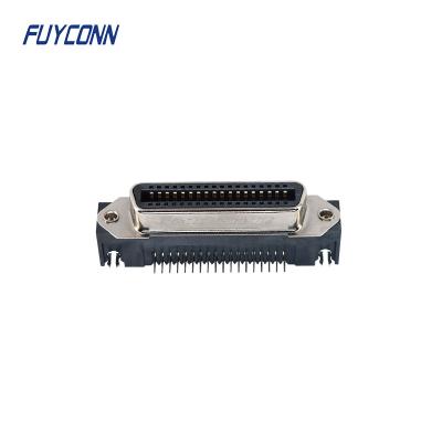 Cina Connettore centronics femminile di basso profilo un PWB 50pin 36pin 24pin 14pin da 90 gradi in vendita
