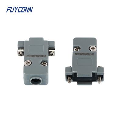 Cina 9Pin D-SUB Hood Top Entry Straight Plastic di plastica Backshell per il connettore di DB in vendita