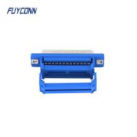 China 25pin Female IDC Ribbon D-SUB Connector 2 Row PBT Insulator Nickel Plating for sale