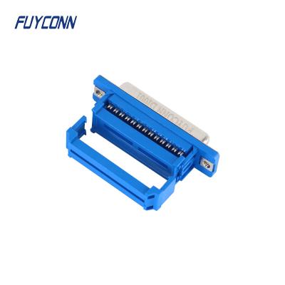 China 25pin Ribbon Cable Connector Female IDC Crimping Type Ribbon D-SUB Connector for sale