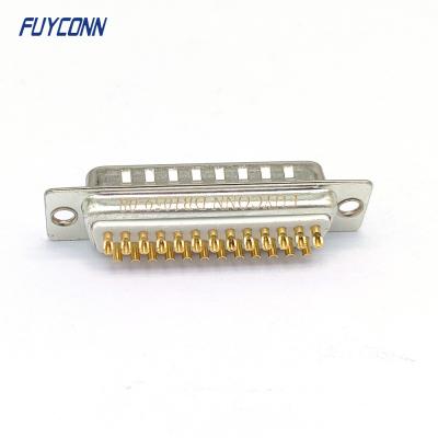 China Conector masculino 9 do DB do Pin da máquina do copo da solda posição 15 25 37 com contatos redondos à venda