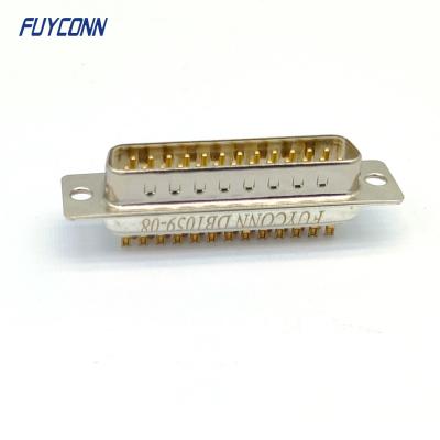 China Conector masculino 9 do DB do Pin da máquina do copo da solda posição 15 25 37 com contatos redondos à venda