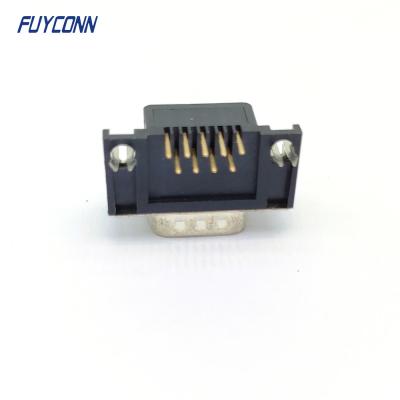 Cina 9 D-sotto connettore di DB di modo dei connettori 9 di Pin Right Angle Male (8.08mm) in vendita