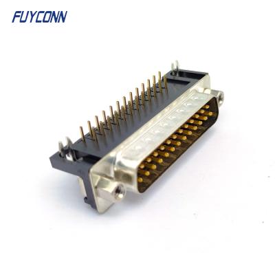 中国 25 Pinのプラグの男性D-SUBのコネクター8.08mmの間隔9 15 25 37のピン男性DBのコネクター 販売のため