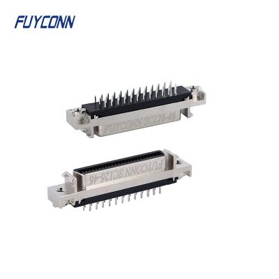 Cina Servo PWB diritto 1.27mm del connettore MDR di SCSI 50pin con Shell in lega di zinco in vendita