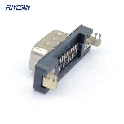 China 1.5mm Low Profile Male SLIM Connector , 9Pin VGA D-SUB Connector for sale