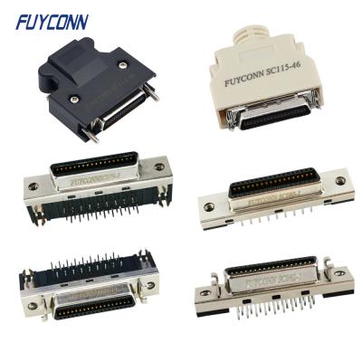 China 36ピン SCSI セルボコネクタ PCB 溶接カップ IDC クリップ 1.27mm コネクタ サプライヤー for sale
