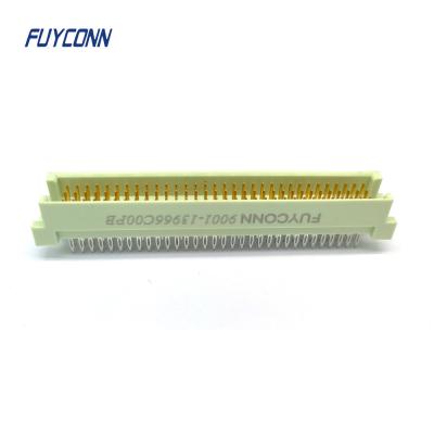 Cina Connettore maschile senza saldatura DIN41612 3 righe 96 pin Press Pin Tipo PCB in vendita