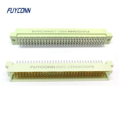 Cina Connettore maschile senza saldatura DIN41612 3 righe 96 pin Press Pin Tipo PCB in vendita