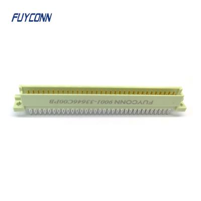 Cina 2 file DIN41612 senza saldatura connettore 64 pin maschio Press Fit connettore in vendita