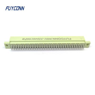 Cina 2 file DIN41612 senza saldatura connettore 64 pin maschio Press Fit connettore in vendita