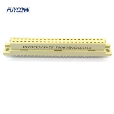 Cina 9001 DIN 41612 connettore PCB verticale 2 fila 2*22P 48P 248 femmina 41612 connettore in vendita