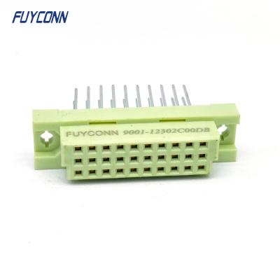 Китай 13мм 30pin DIN 41612 соединитель 3 рядов 330 прямой PCB женский DIN41612 соединитель продается