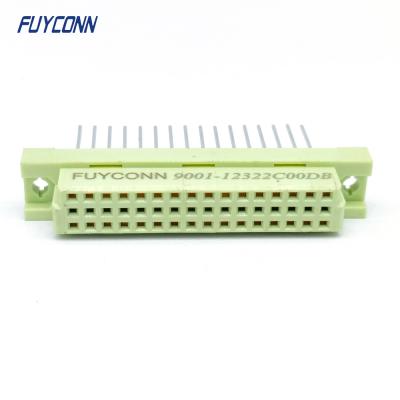Китай 17 мм 32pin DIN41612 соединитель 3 ряда прямой PCB женского 332 DIN 41612 соединителя продается